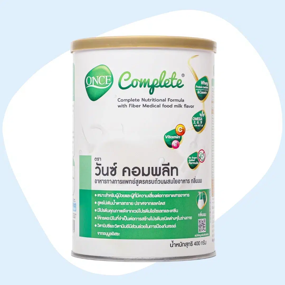 ONCE Complete® Complete Nutrition with Fiber | Thai Otsuka